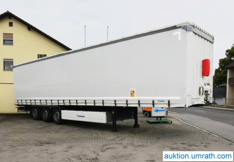 Krone SD Sattelauflieger Tautliner Edscha | Umrath Handel & Verwertung